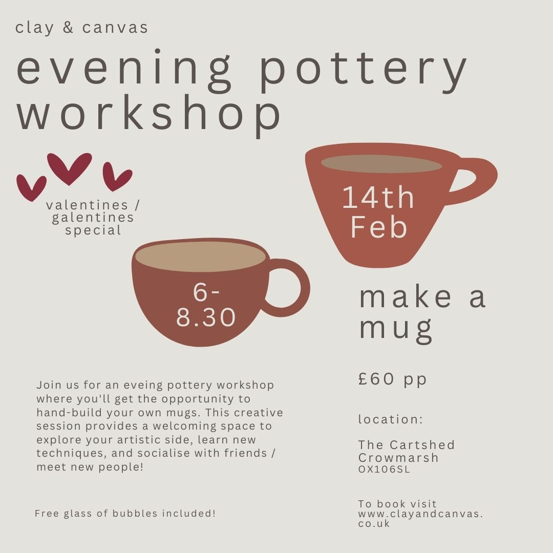 ‘Make a Mug’ Social Ceramics Event - 14 Feb 25